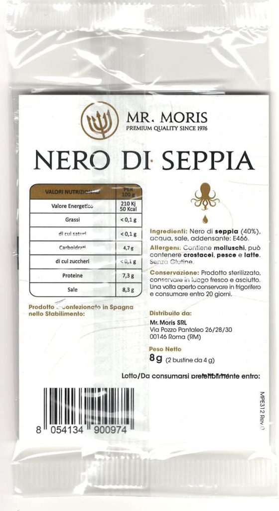 Come Conservare il Nero di Seppia in Casa